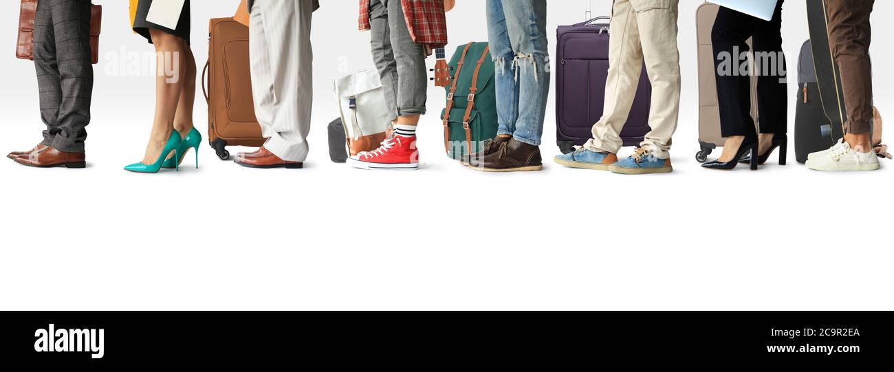 Stand in line hi-res stock photography and images - Alamy