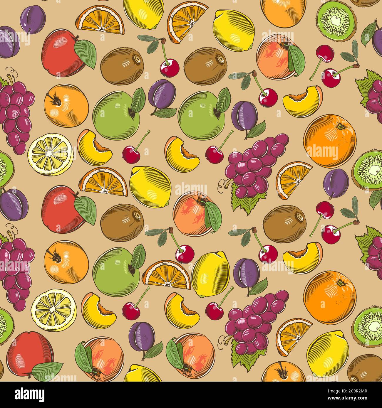 Kiwi fruits in packaging Stock Vector Images - Alamy