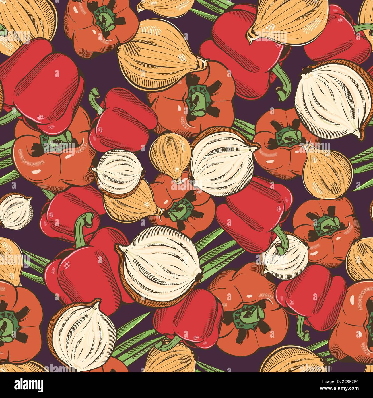 Onion drawing vintage hi-res stock photography and images - Alamy