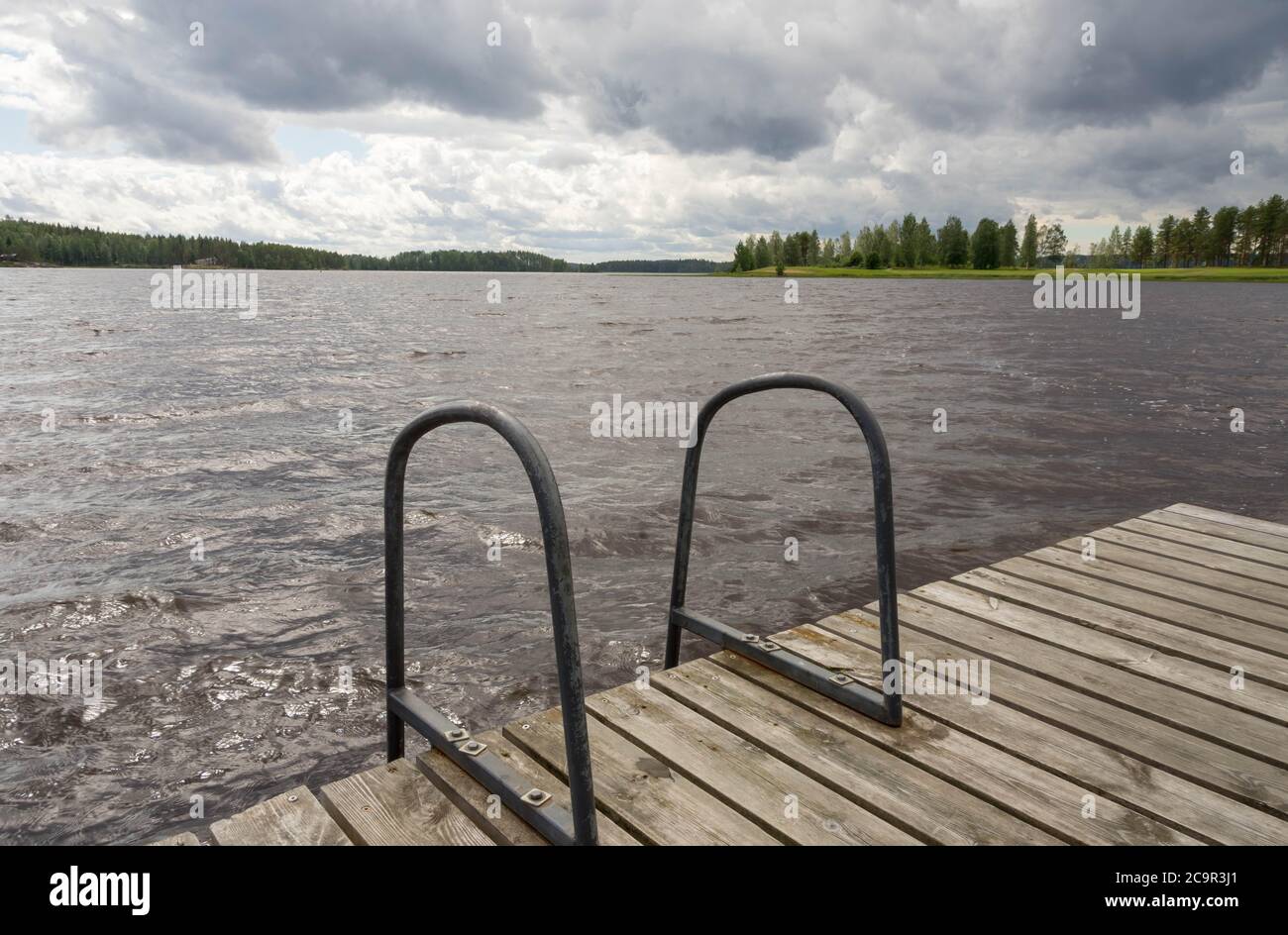 Windy summer day hi-res stock photography and images - Alamy
