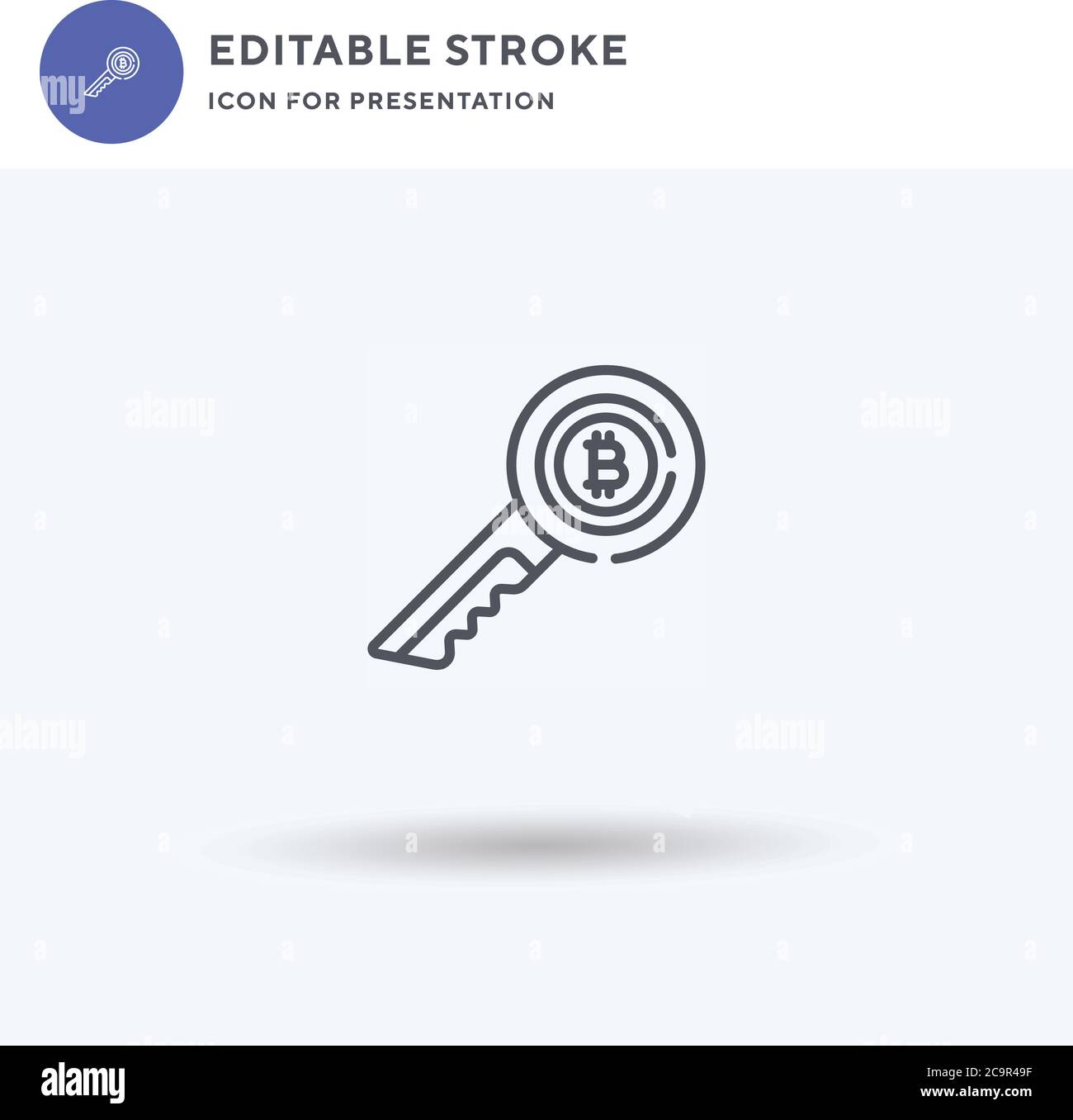 Encryption icon vector, filled flat sign, solid pictogram isolated on ...