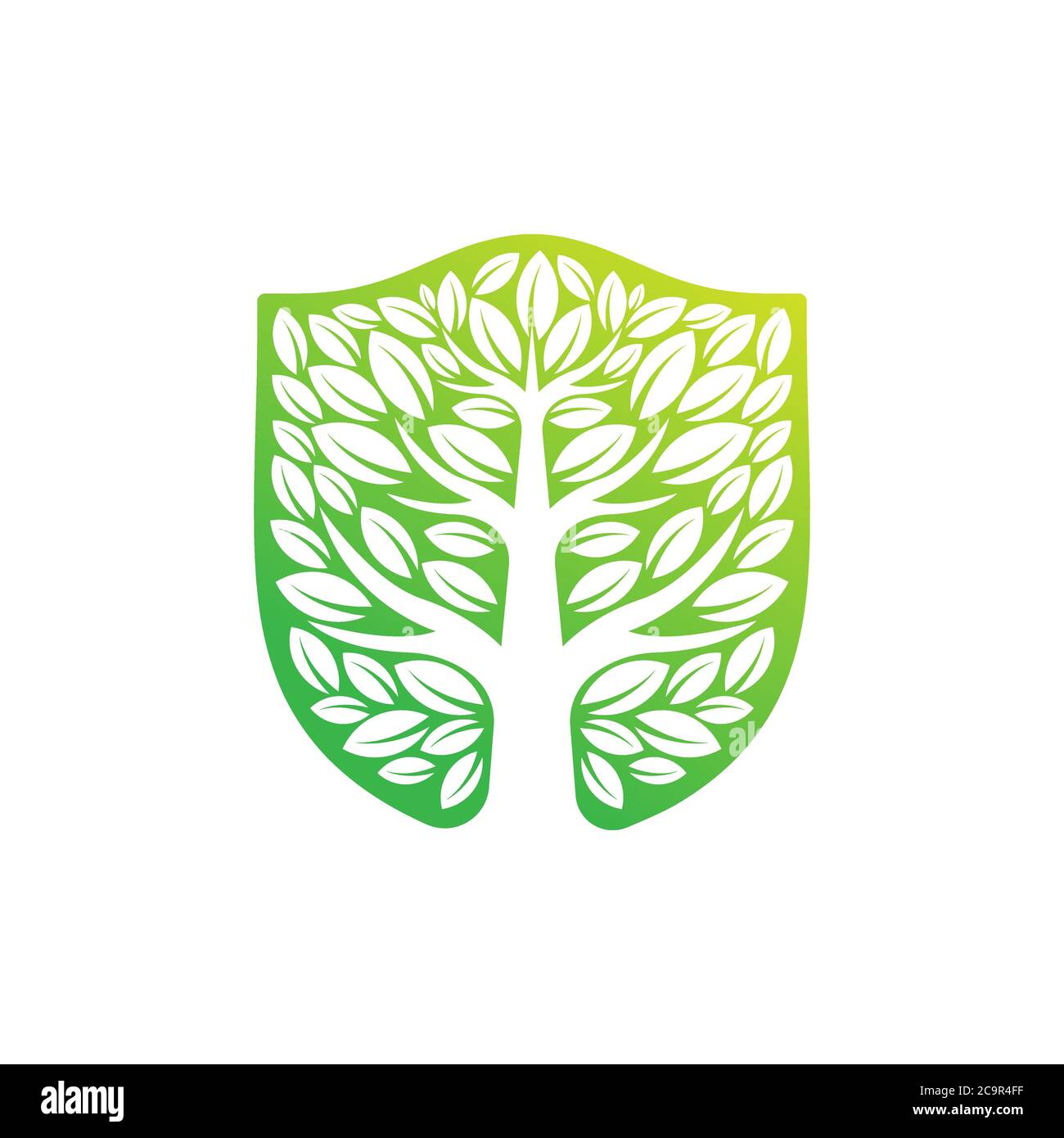 Tree Logo design vector illustration. Abstract Tree Logo vector in ...