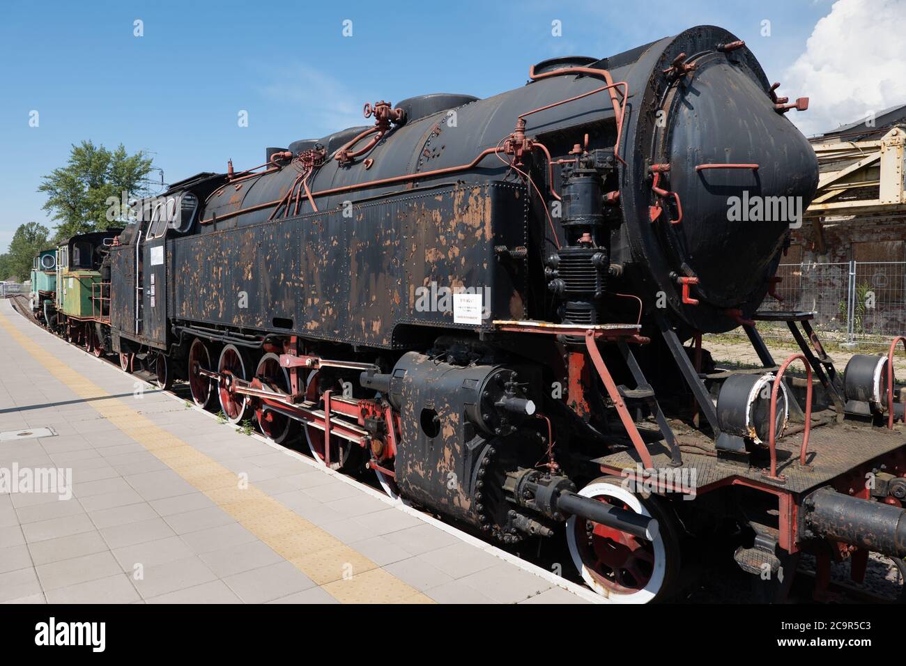 Industrial steam locomotive hi-res stock photography and images - Alamy