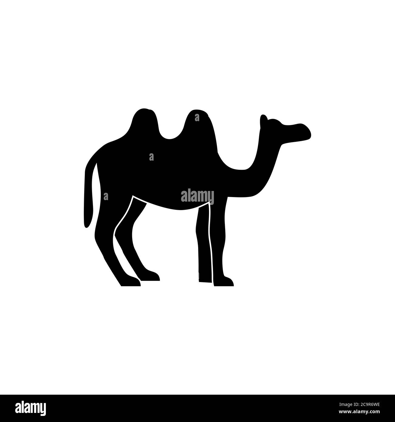 camel icon vector Stock Photo - Alamy