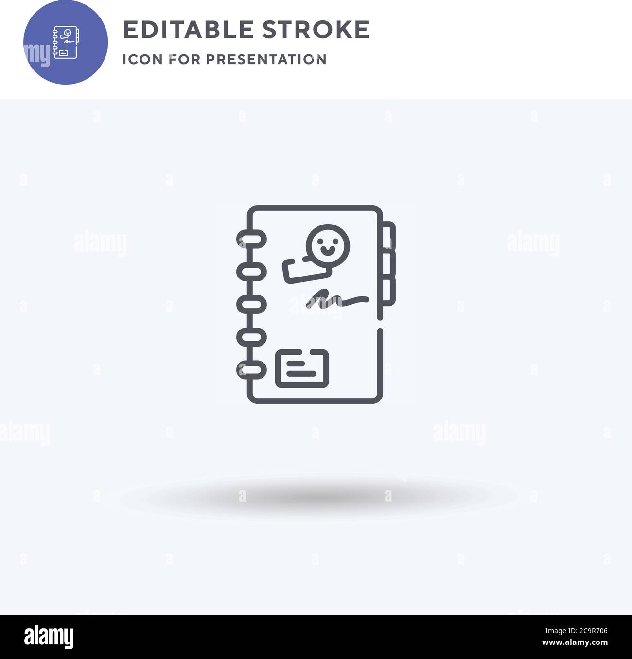 Book icon vector, filled flat sign, solid pictogram isolated on white ...
