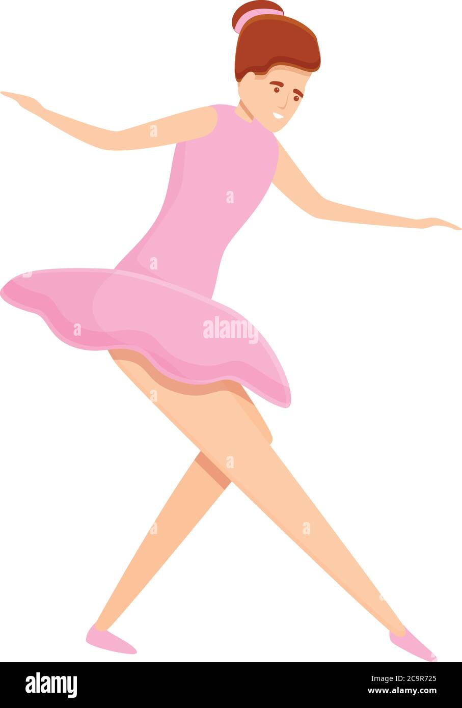 Ballerina toe icon. Cartoon of ballerina toe vector icon for web design ...