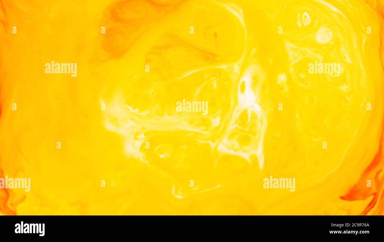 Abstract orange background. Fluid art texture. Abstract backdrop with ...