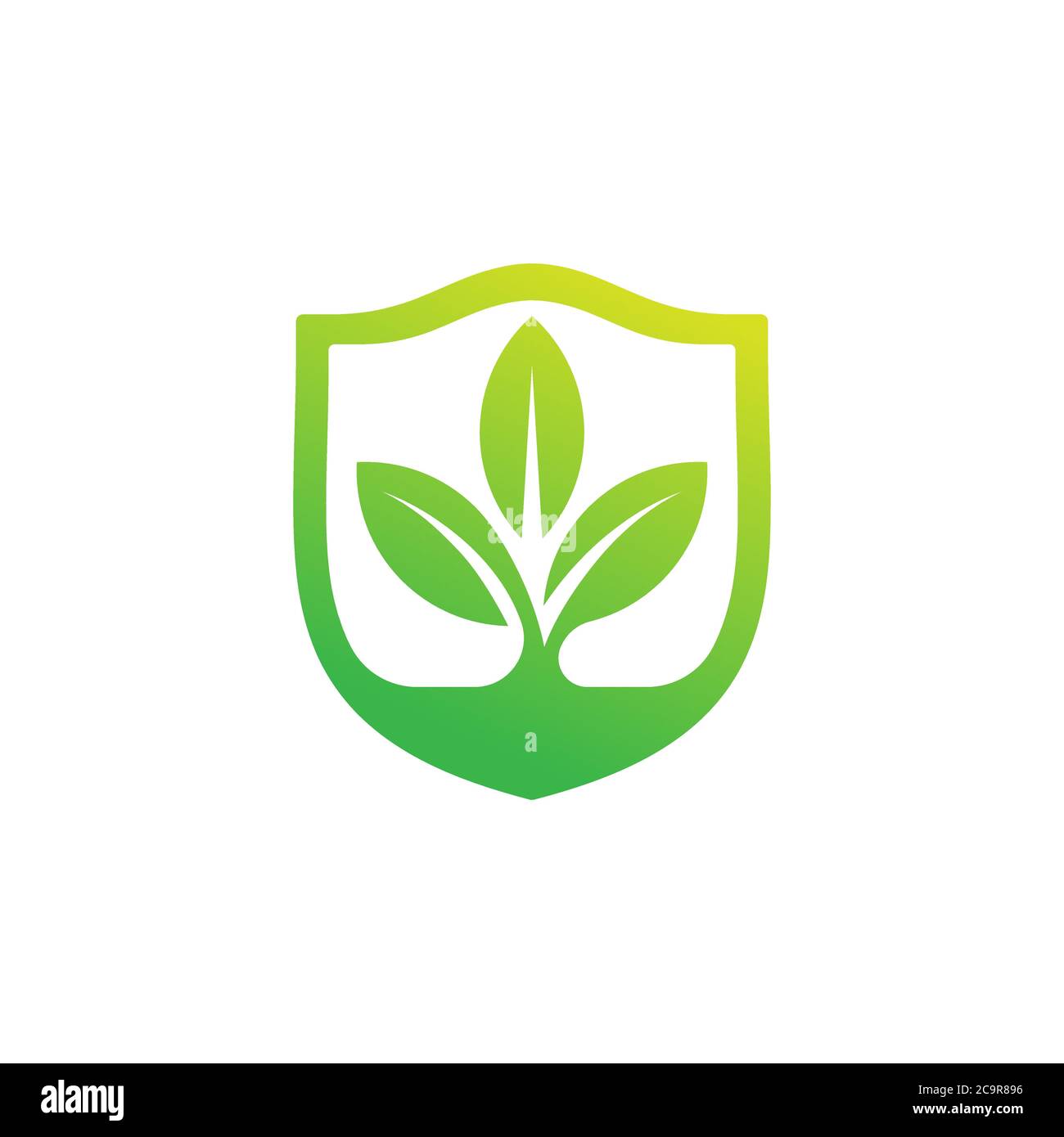 Leaf Logo design vector illustration. Abstract Leaf Logo vector in ...