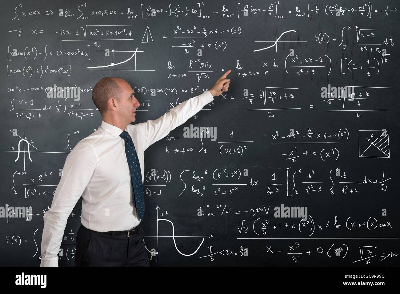 Professor of mathematics hi-res stock photography and images - Alamy