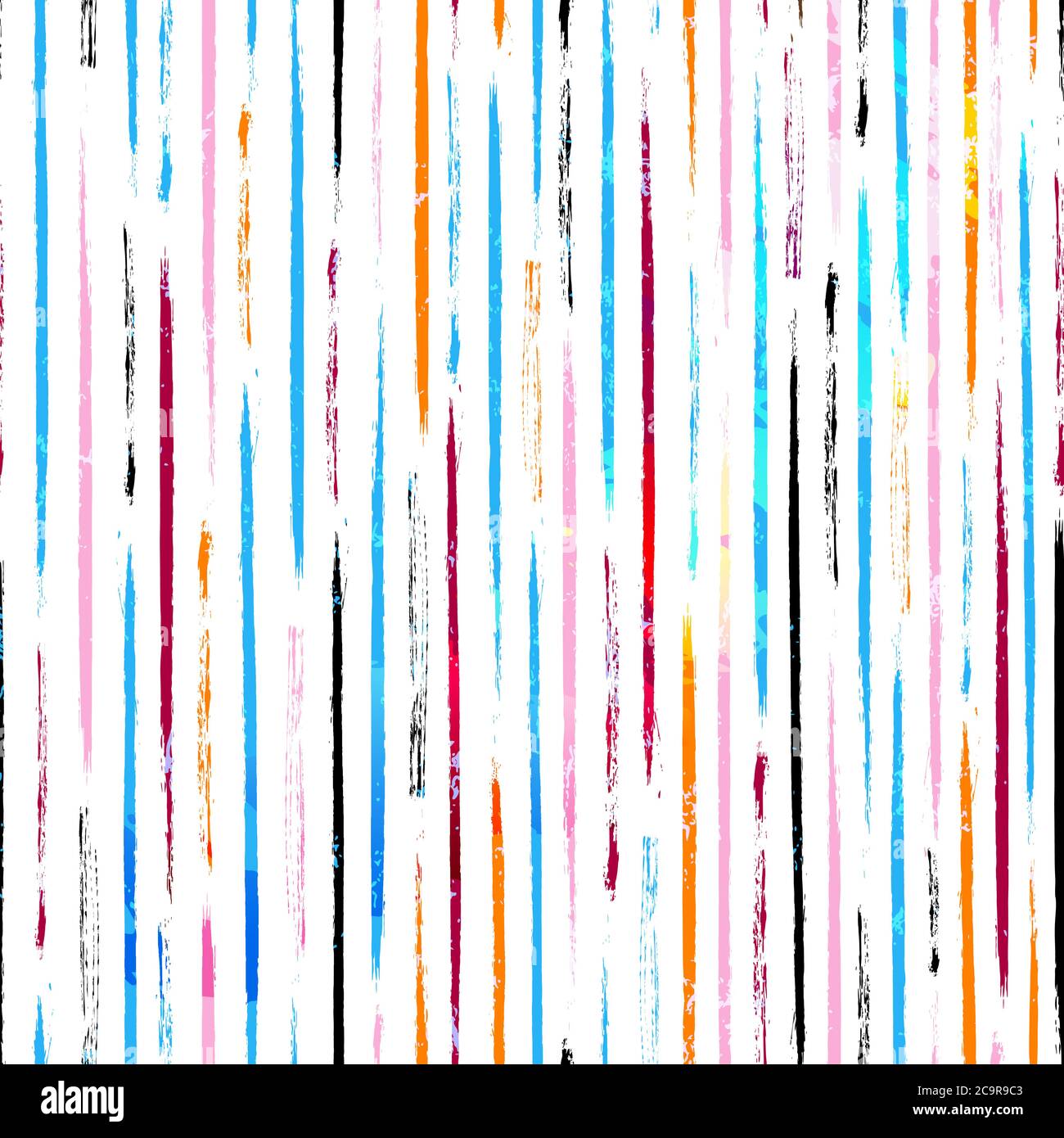 abstract pattern background, with stripes, paint strokes and splashes ...