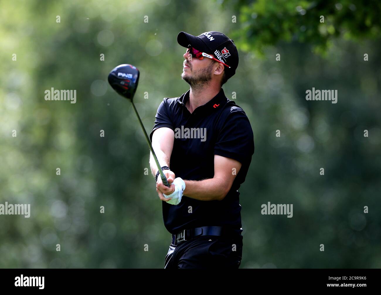 Denmark's Benjamin Poke during day four of the Hero Open at Forest of ...
