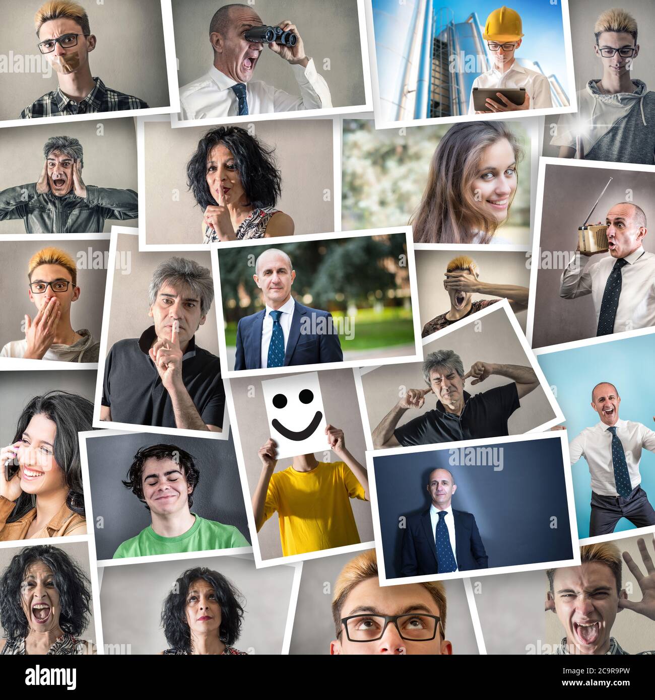 Various expressions hi-res stock photography and images - Alamy