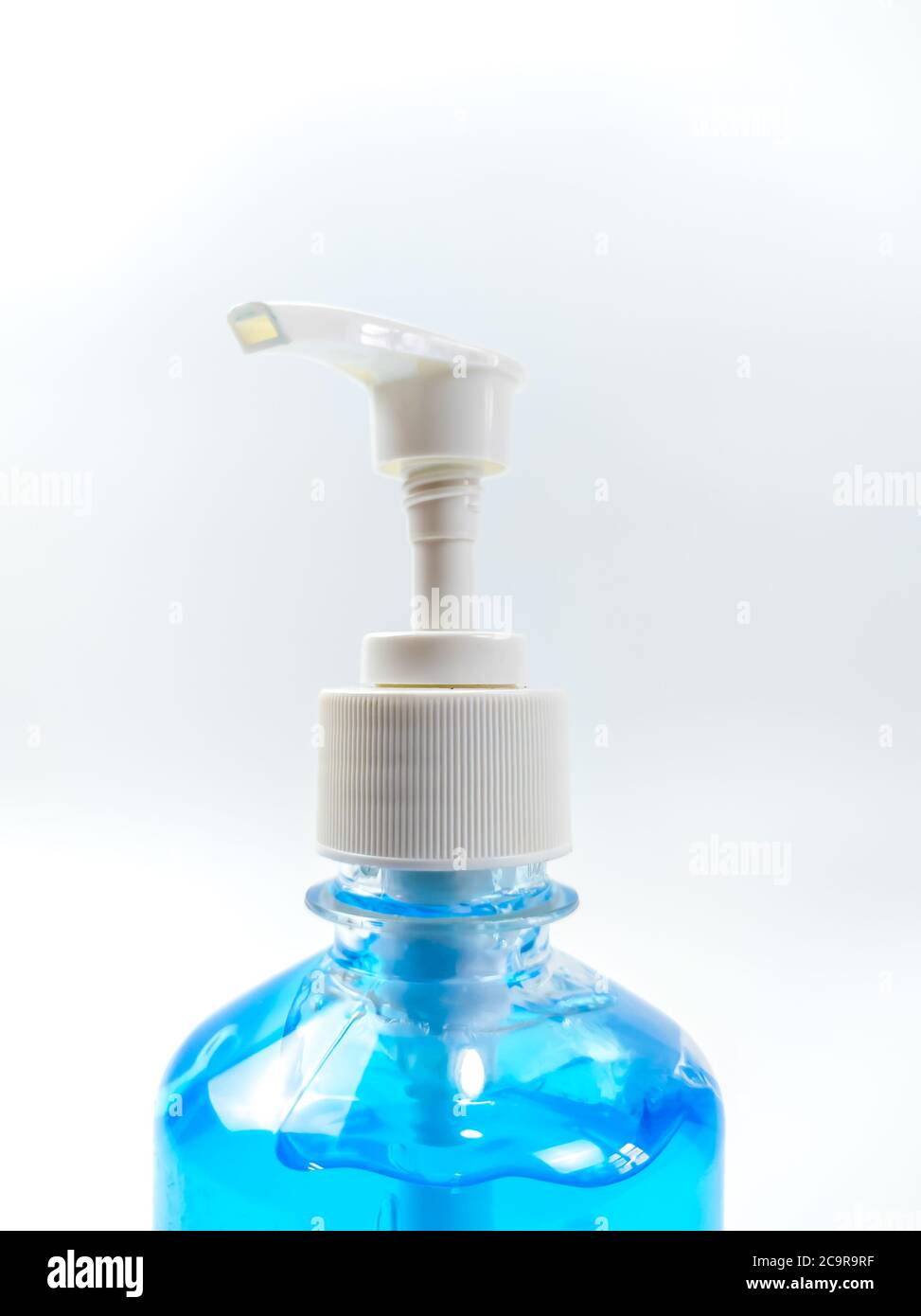Alcohol gel bottles for hand washing. Disinfecting alcohol. Handwashing ...