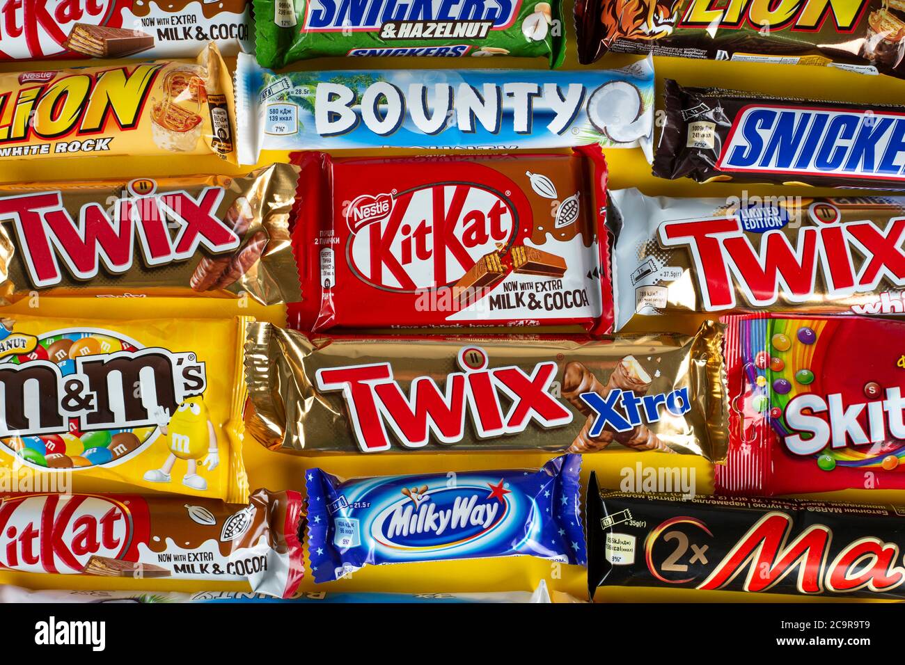 Bounty Chocolate Wrapper