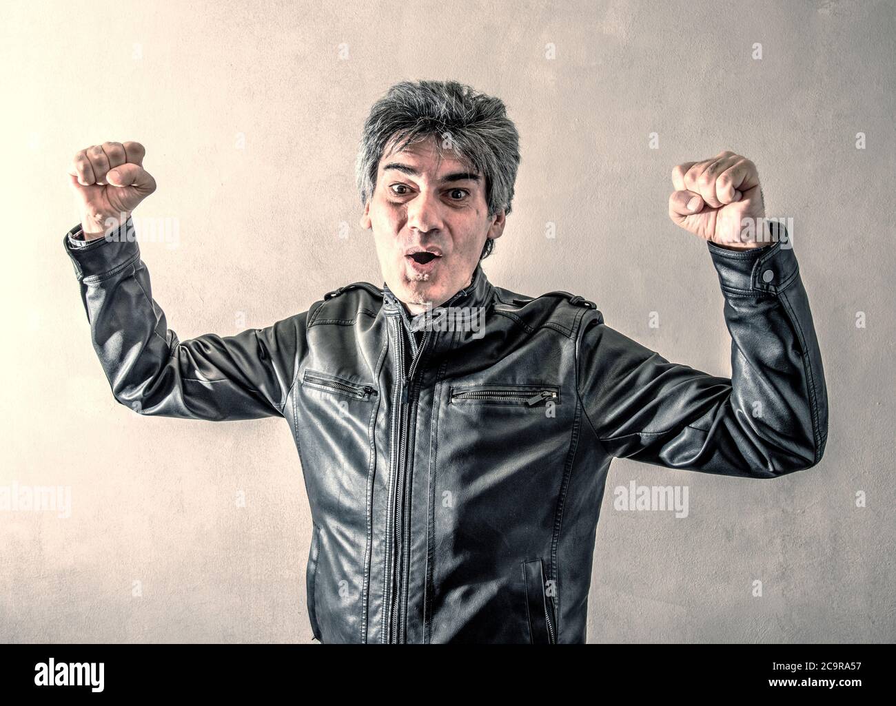 Man rejoicing hi-res stock photography and images - Alamy