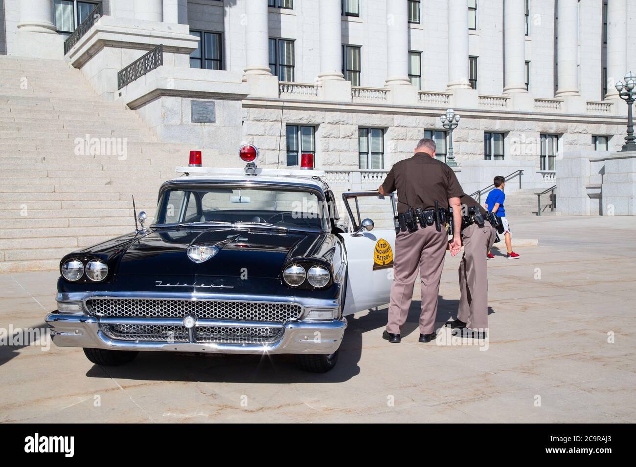 State Capitol Police Car High Resolution Stock Photography and Images ...