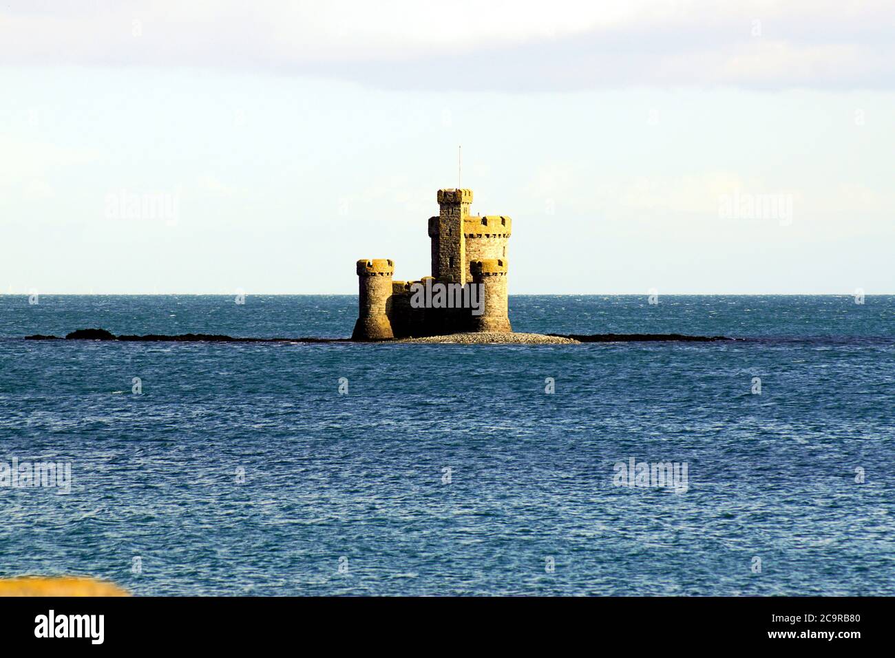 Tower of Refuge. Douglas Bay Stock Photo - Alamy