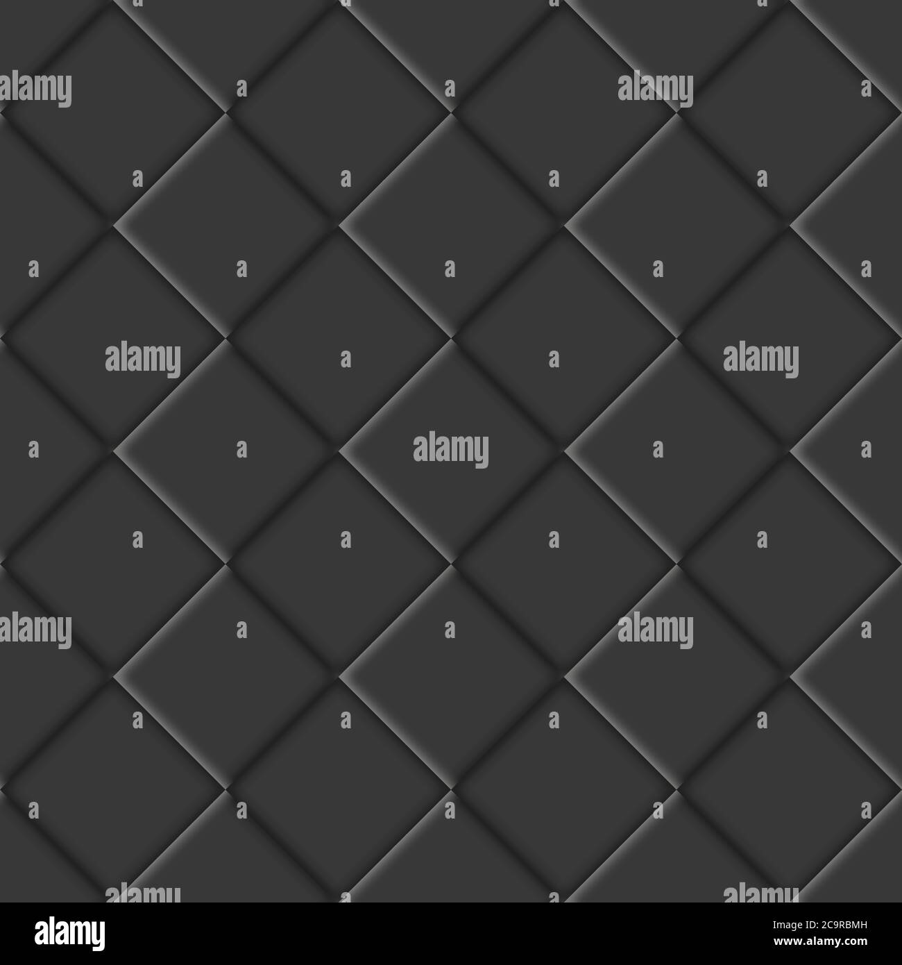 Abstract background, seamless texture from black tiles, vector ...