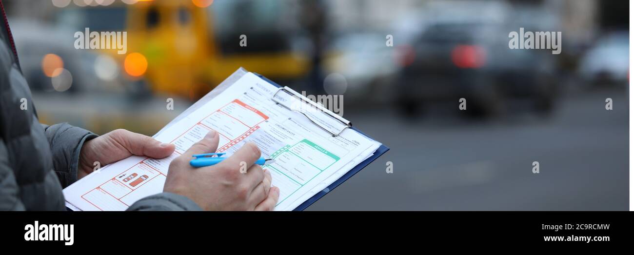 Report damage hi-res stock photography and images - Alamy