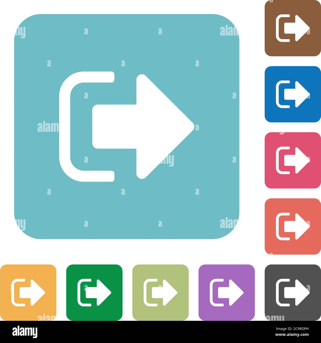 Rounded outside Stock Vector Images - Alamy