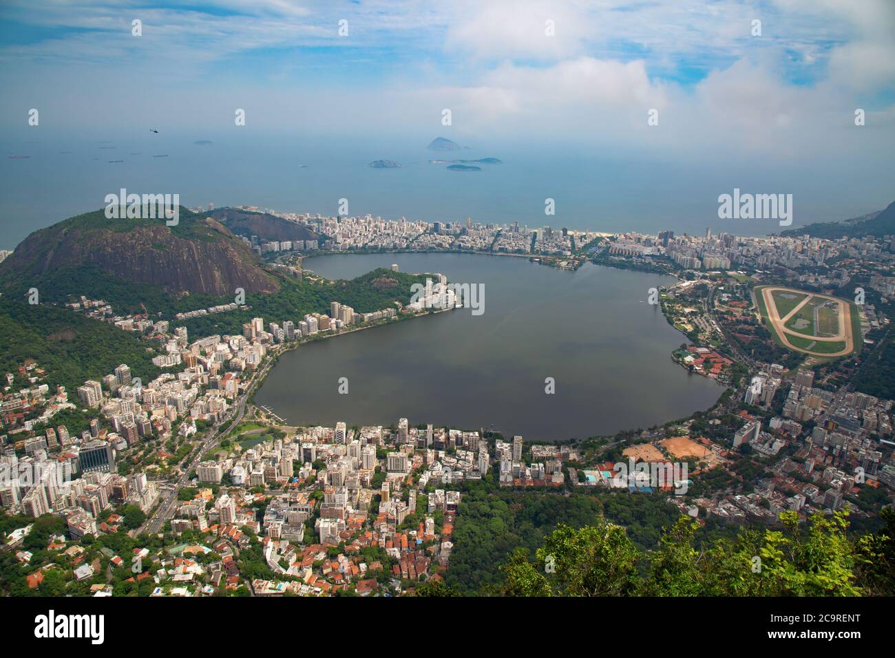 Aerial view of the Rio de Janeiro, Brasil Stock Photo - Alamy