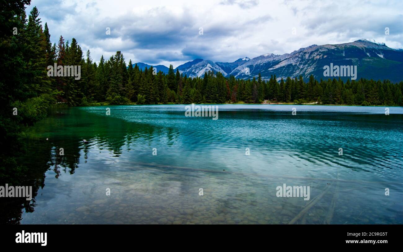 Hiking round the lake hi-res stock photography and images - Alamy