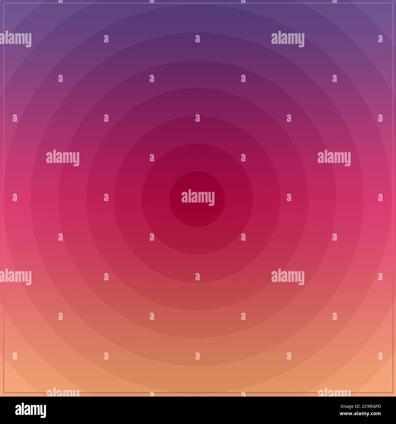 Colorful Gradient Radial Circles Background Frame Design-For Banner ...