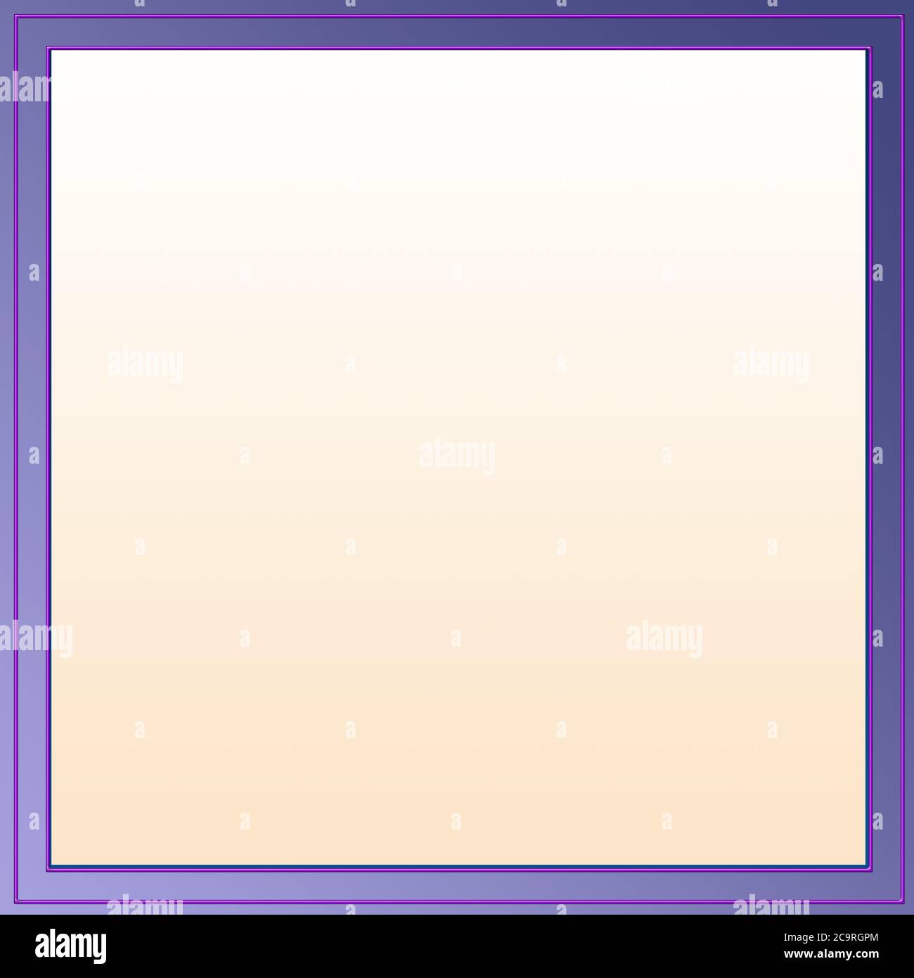 Empty White Box Frame Design Template-For Banner, Poster, Cards ...