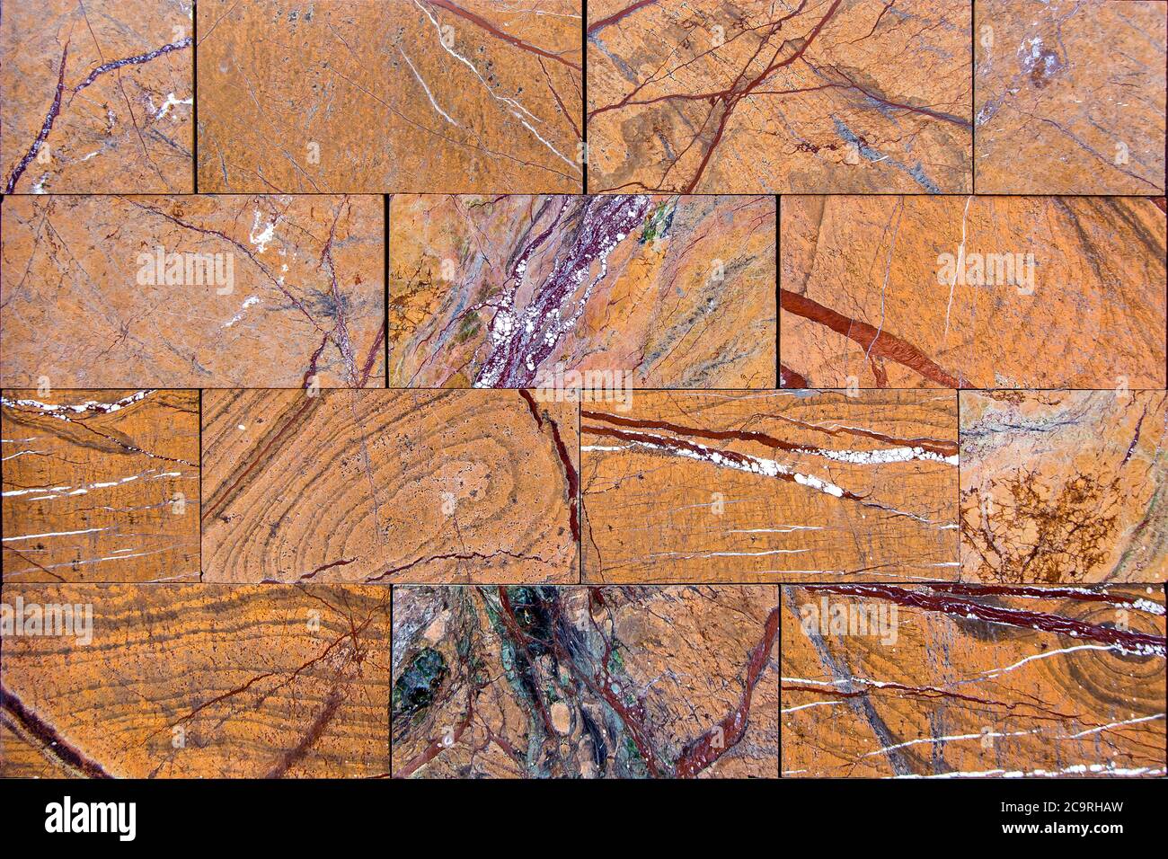 Marble texture, rectangular tile for a decor with a marble emitation ...