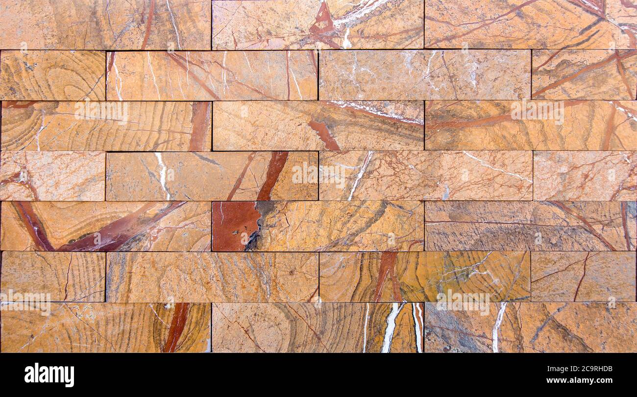 Marble texture, rectangular tile for a decor with a marble emitation ...