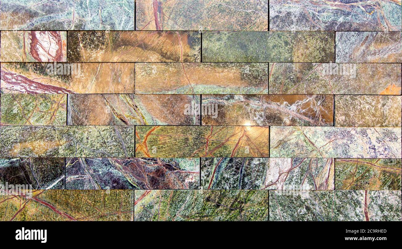 Marble texture, rectangular tile for a decor with a marble emitation ...