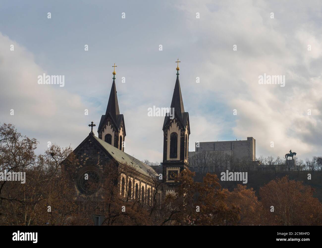 Saints Cyril and Methodius church and National Monument at Vitkov with ...