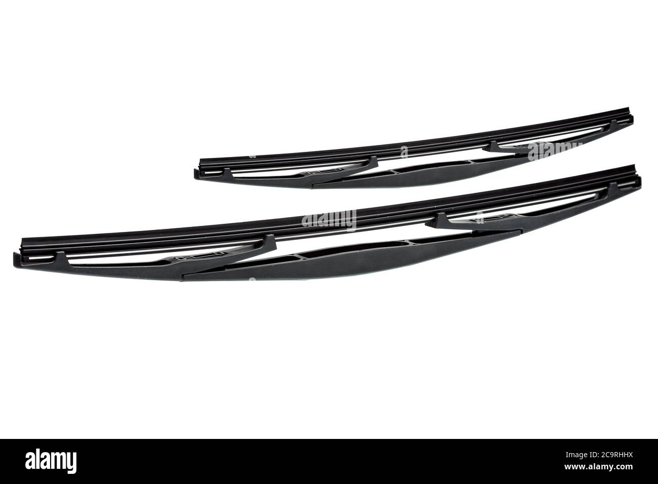 windshield wipers for cars isolated on a white background Stock Photo ...