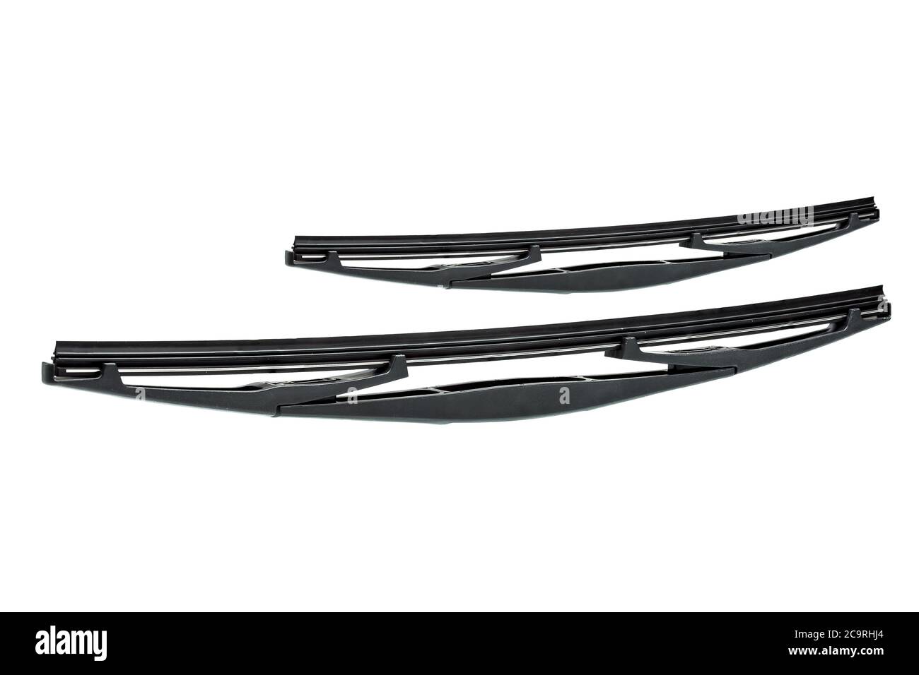 windshield wipers for cars isolated on a white background Stock Photo ...