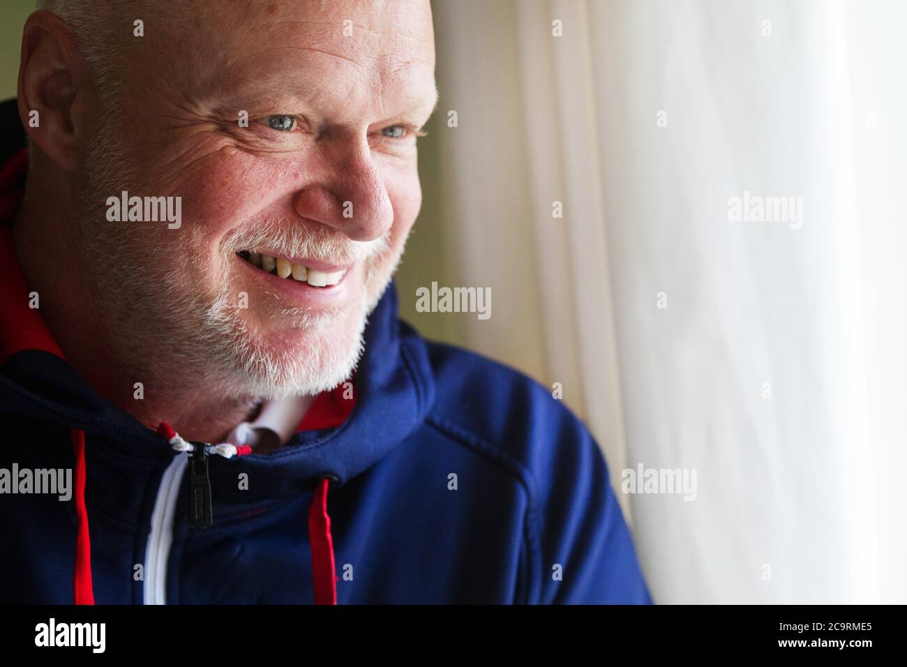 Roger Melin, hockey coach. Photo Jeppe Gustafsson Stock Photo - Alamy