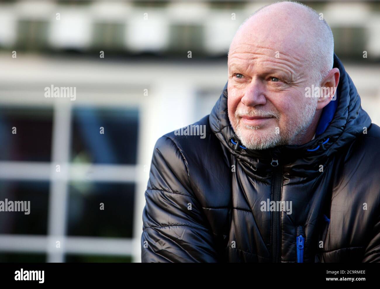 Roger Melin, hockey coach. Photo Jeppe Gustafsson Stock Photo - Alamy