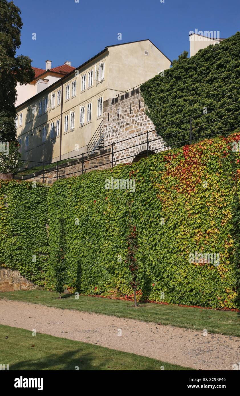 Park of Decin Castle. Czech Republic Stock Photo - Alamy