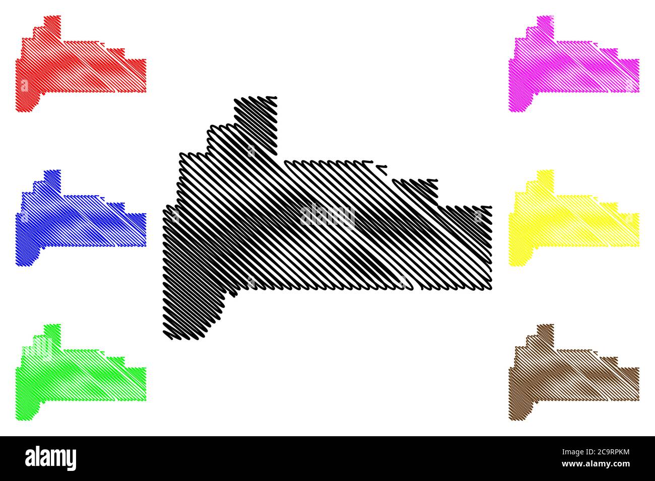 Bingham County, Idaho (U.S. county, United States of America, USA, U.S ...