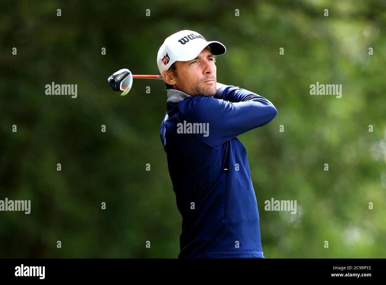 France's Benjamin Hebert during day four of the Hero Open at Forest of ...