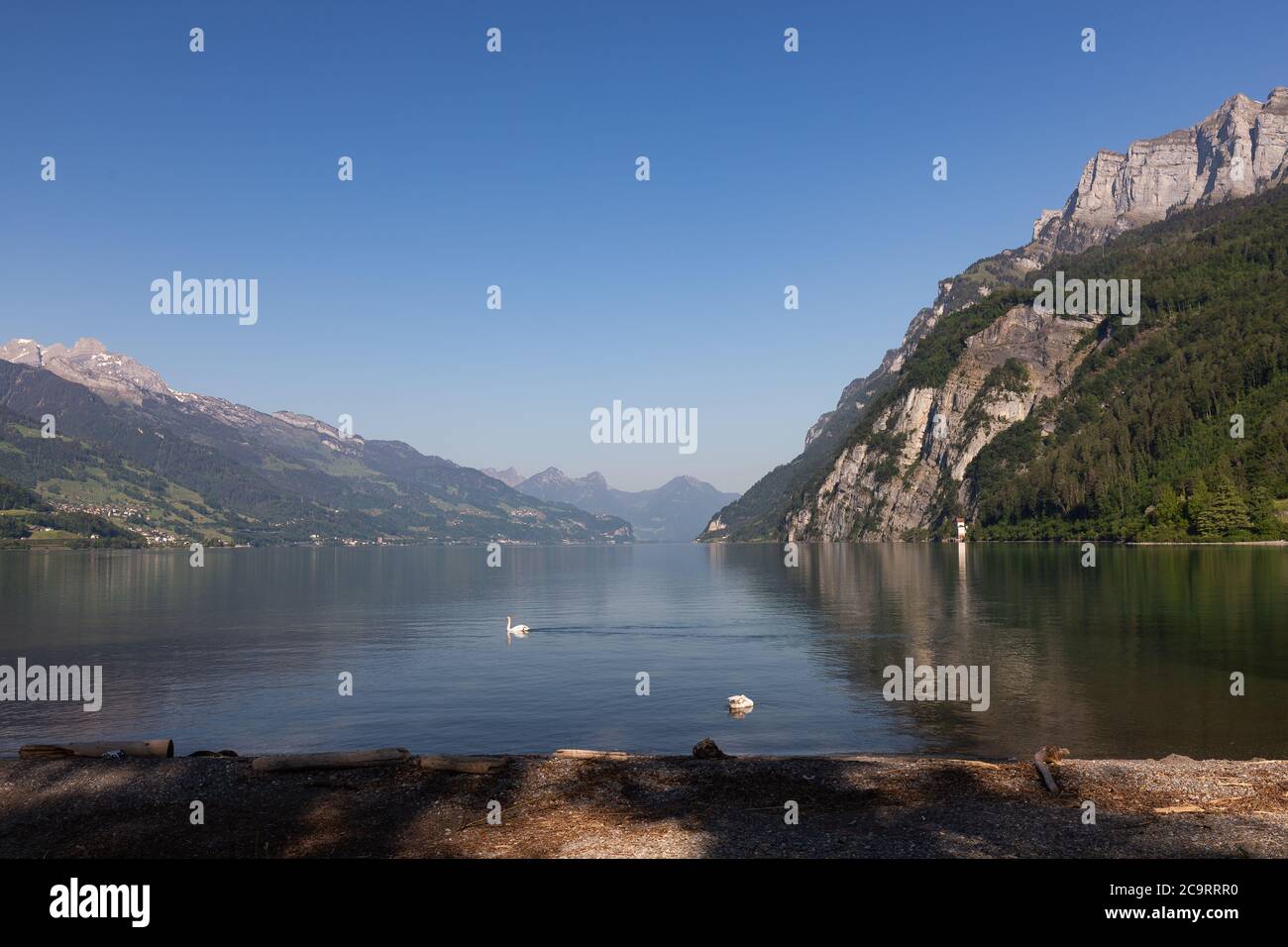 Walen lake walenstadt walensee switzerland hi-res stock photography and ...