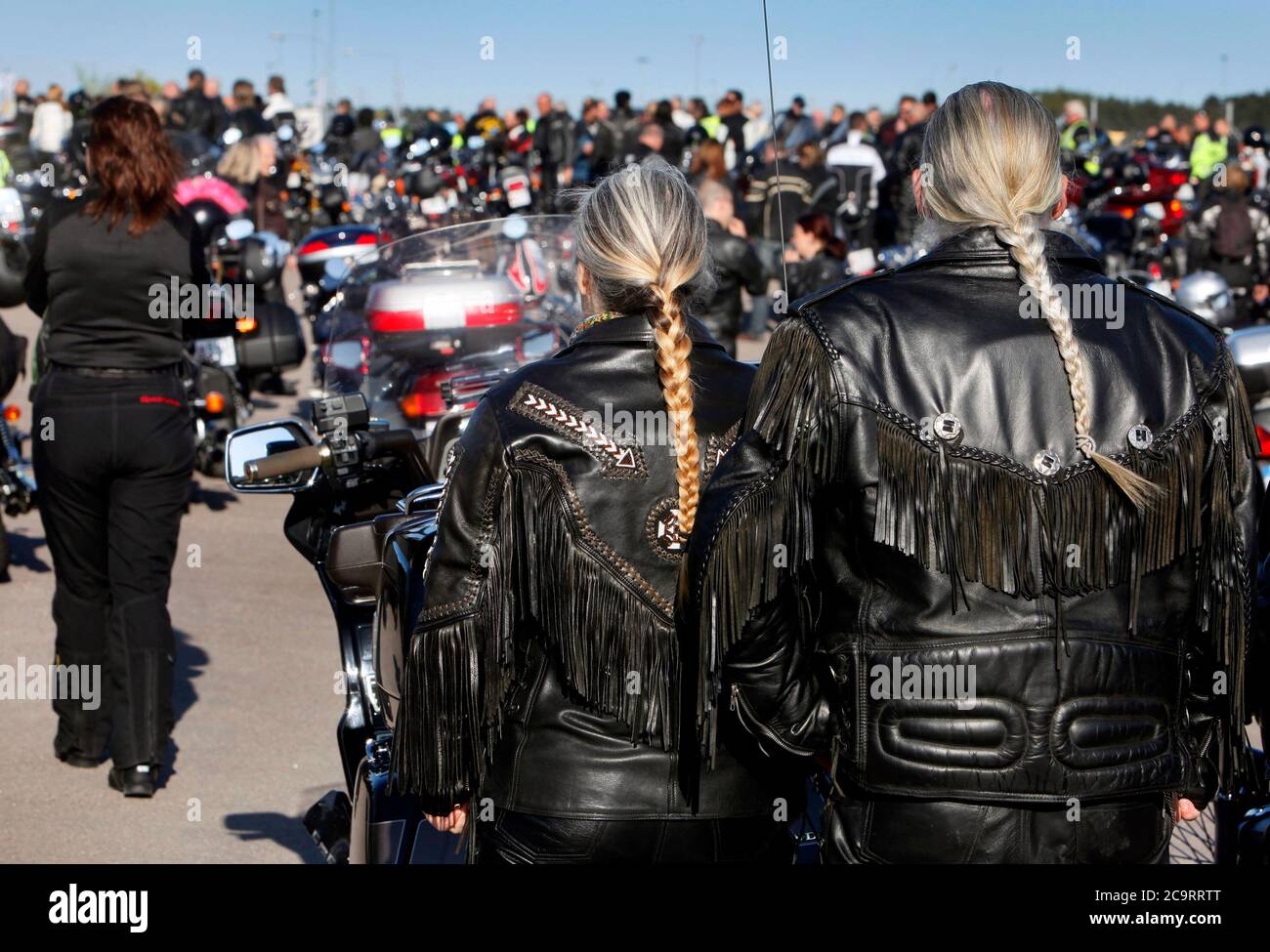 The motorcycle procession between Linköping and Skänninge is a sure ...