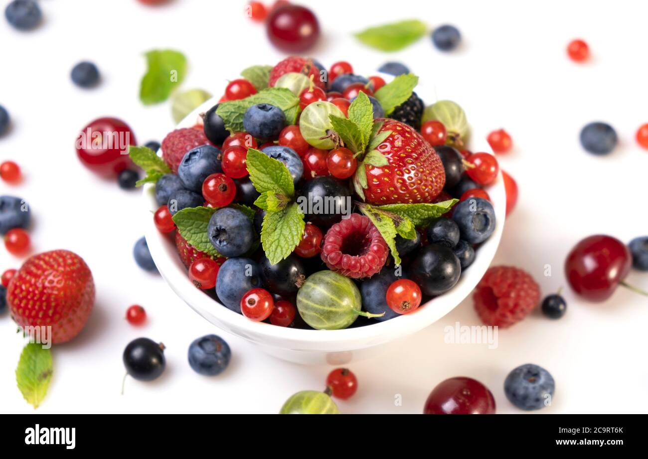 Mix berries hi-res stock photography and images - Alamy