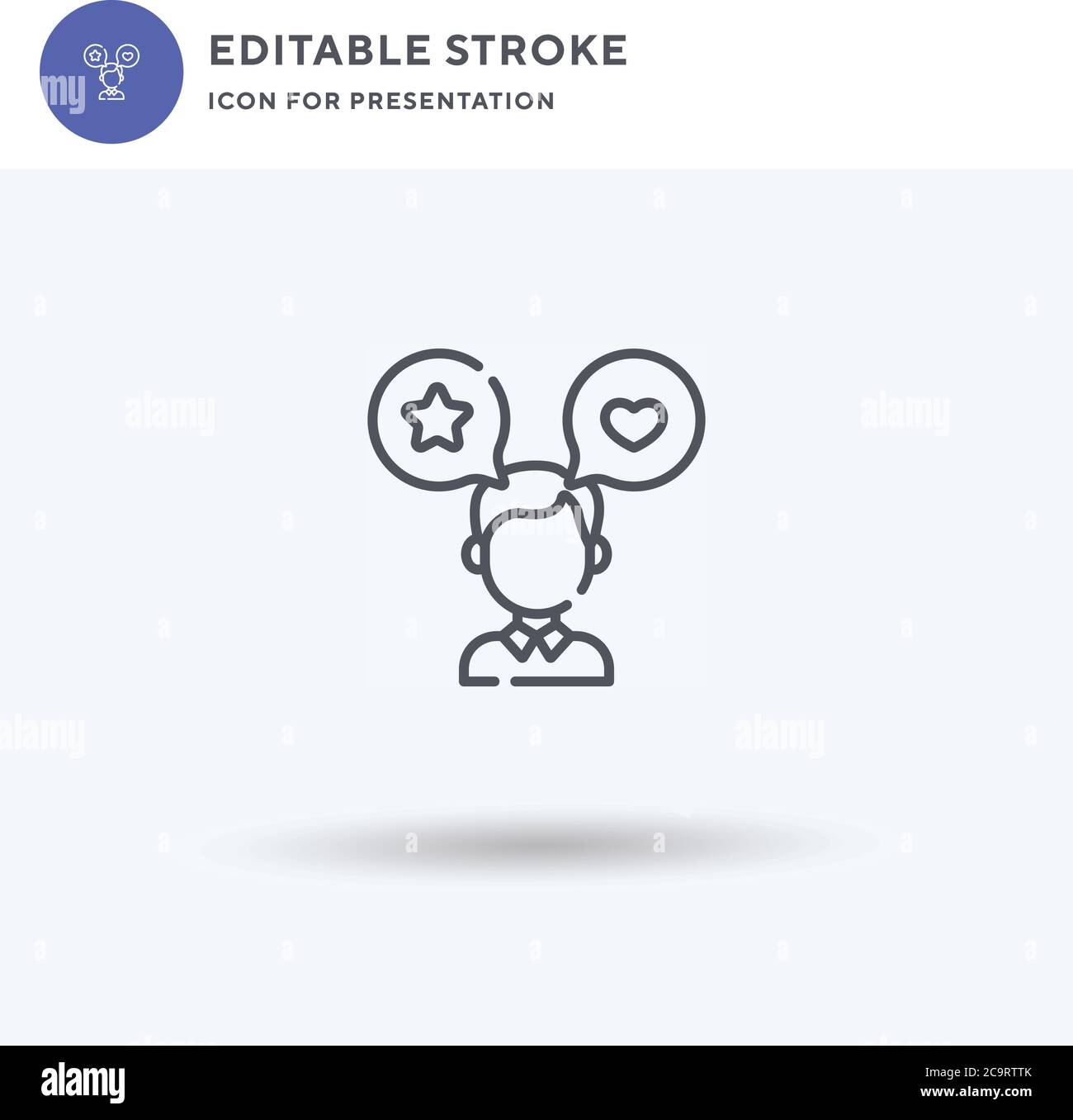 Customer Review icon vector, filled flat sign, solid pictogram isolated ...