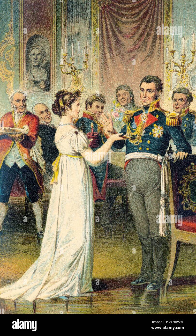 Conversation with General Karl Leopold von Köckritz, Louise of ...