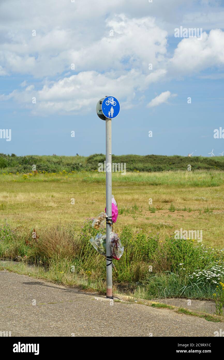 A sign of remembrance Stock Photo - Alamy