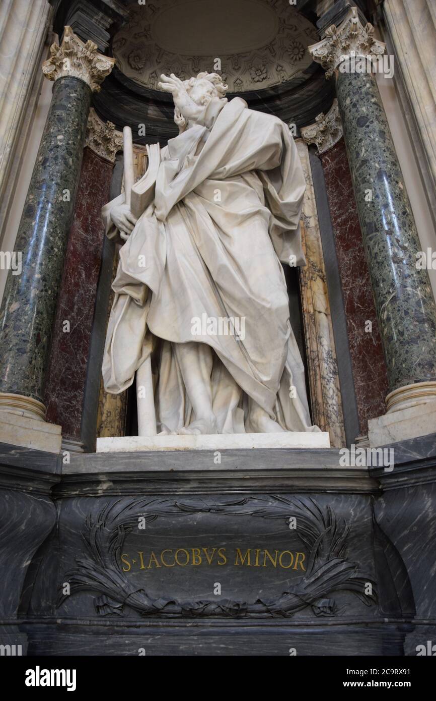 Interior of the St. John Basilica - Basilica di San Giovanni in ...