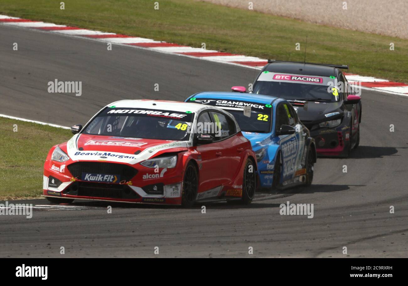 Team Motorbase Performance's Ollie Jackson during the Kwik Fit British ...