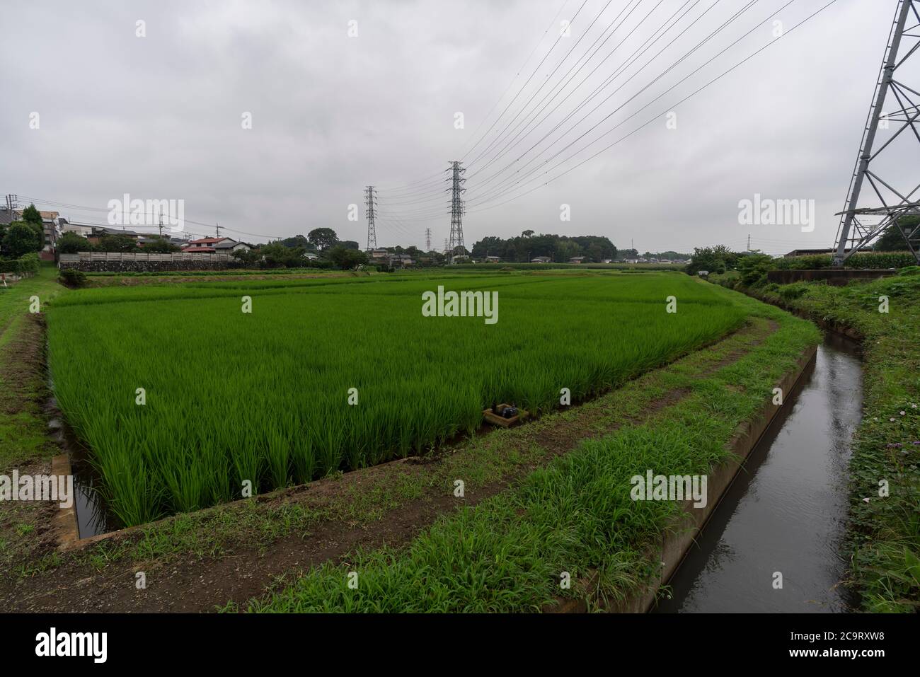 Cloudy day, Isehara City, Kanagawa Prefecture, Japan.Cloudy day ...