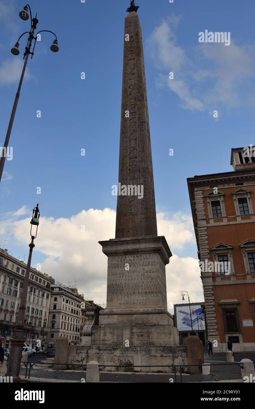 Obelisco laterano hi-res stock photography and images - Alamy