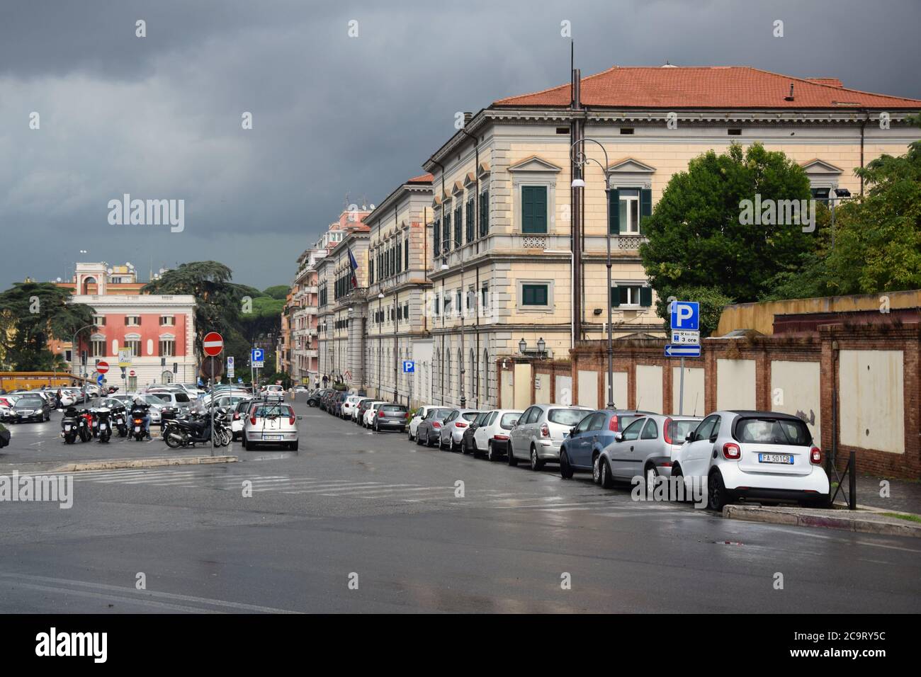 Celio Military Hospital in Rome, Italy Stock Photo - Alamy